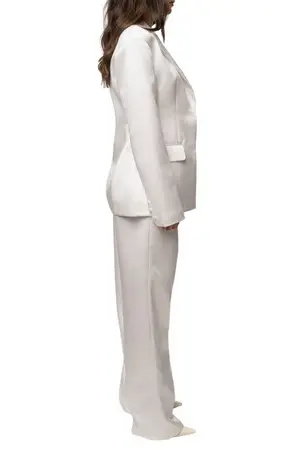 JLUXLABEL Victoria Satin Blazer