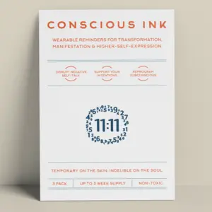 CONSCIOUS INK 11:11 Manifestation Beanie