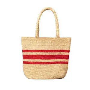 INDEGO AFRICA Sylvanie Beach Tote In Raffia