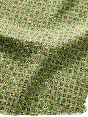 Robert Talbott Colton Reversible Neat/pocket Square - Green