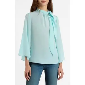 Santorelli Tie Detailed Blouses