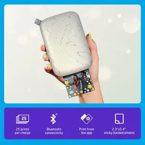 HP Sprocket Portable Photo Printer - Eclipse
