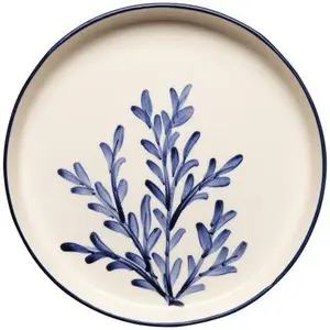 DANICA BRANDS Floren Hand-painted Turkish Dinner Plate