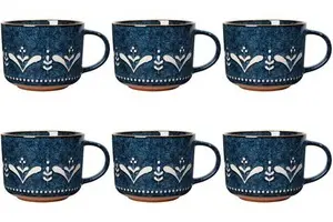 DANICA BRANDS Nightbloom Mug - Blue