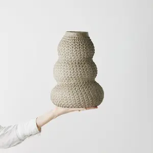 KANJU INTERIORS Urbi Tiered Papier Flower Vase