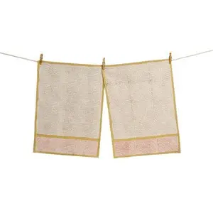 SUSTAINABLE THREADS Kora Cotton Kitchen Towels - Cupcake