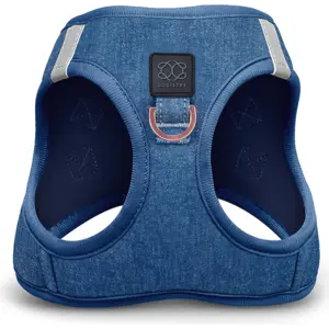 DOGISTRY Soho Dog Harness - Denim - Small