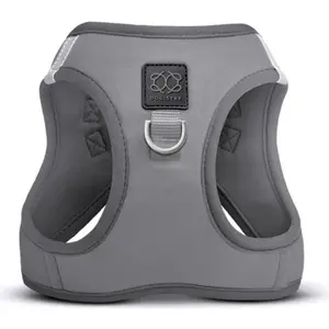 DOGISTRY Dogistry Soho No-Pull Dog Harness Steel