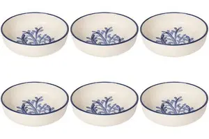 DANICA BRANDS Floren Hand-painted Turkish Bowl - Blue