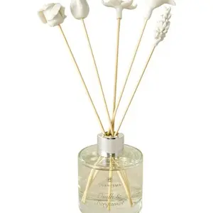 KANJU INTERIORS Country Flowers Diffuser Sticks Set - Beige