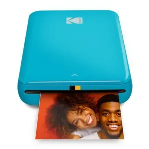 KODAK Step 2x3" Instant Photo Printer With Paper Bundle - Blue