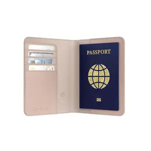 SATECHI Vegan Leather Findall Passport Cover - Desert Rose