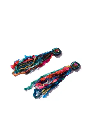 SIMITRI Confetti Cascade Earrings - Multi