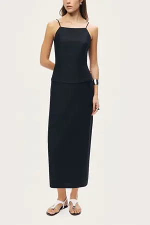 NOCTURNE Spaghetti Strap Maxi Dress