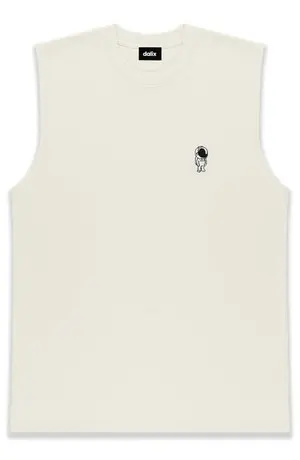 DALIX Astronaut Midweight Jersey Tank - Ecru