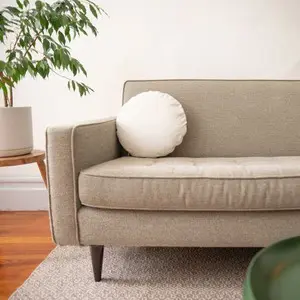 PAZAR STUDIO The Small Circle In Canvas - Cream
