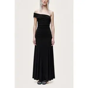 NOCTURNE Sleeveless Maxi Dress - Black