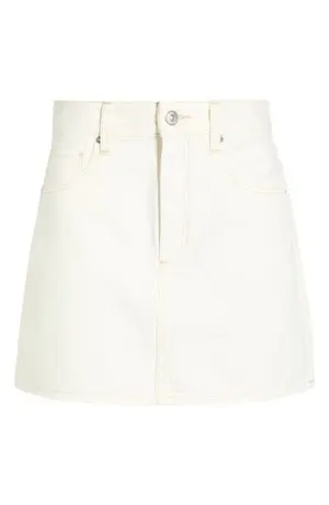 Paige Bobbi Denim Miniskirt