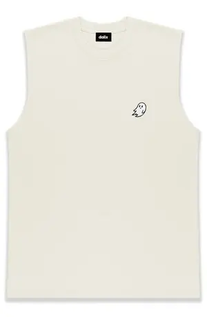 DALIX Ghost Midweight Jersey Tank - Ecru