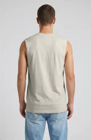 DALIX Ghost Midweight Jersey Tank - Ecru