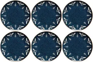 DANICA BRANDS Nightbloom Dinner Plate - Blue