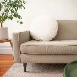 PAZAR STUDIO The Large Circle In Canvas - Cream