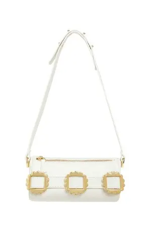 Cynthia Rowley Mini Drum Bag - White