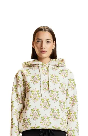 Cynthia Rowley Printed Floral Hoodie