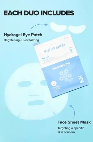 I DEW CARE Hot As Sheet Mask Duo