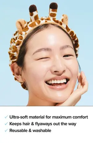 I DEW CARE Giraffe Skincare Headband