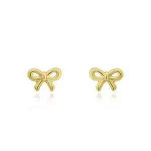 THE LOVERY FINE JEWELRY Mini Bow Screw Back Stud Earrings