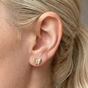 THE LOVERY FINE JEWELRY Butterfly Stud Earrings