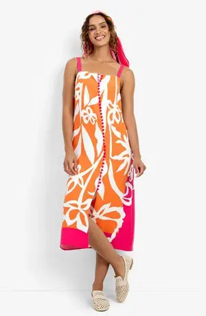 Trina Turk Haisley Printed Midi Dress
