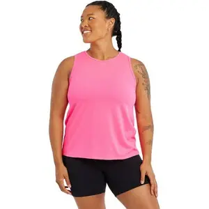 OISELLE Flyout Trail Tank Top - Neon Pink