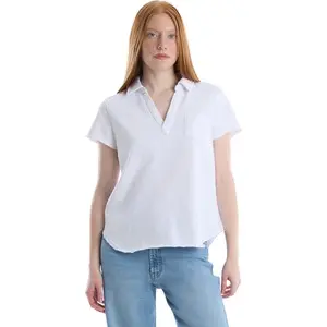 Wilt Short Sleeve Polo With Chest Pocket - White