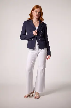 BLUE REVIVAL Kasey Hooded Blazer