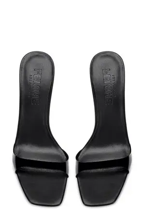 Femme La Femme The Rue Mule Stiletto Heel