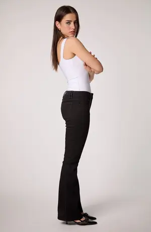 BLUE REVIVAL Y2k Low Rise Bootcut Jeans