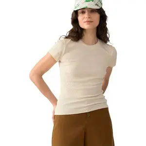 HIKERKIND Ribbed Merino Performance T-shirt - Betula