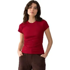 HIKERKIND Ribbed Merino Performance T-shirt - Rowan