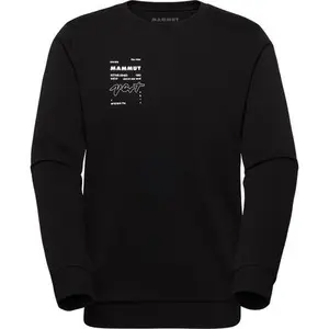 MAMMUT Core Ml Vert Crew Neck Sweatshirt - Black
