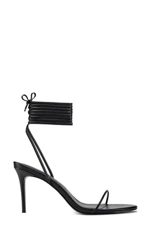 Femme La Barely There Ankle Wrap Stiletto Sandals