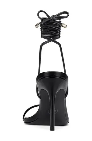 Femme La Barely There Ankle Wrap Stiletto Sandals