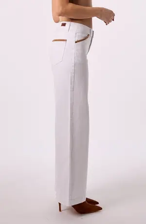 BLUE REVIVAL Sadie Mid Rise Wide Leg Jeans