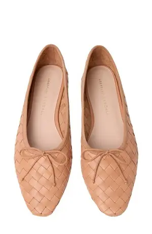 LOEFFLER RANDALL Landry Woven Ballet Flat