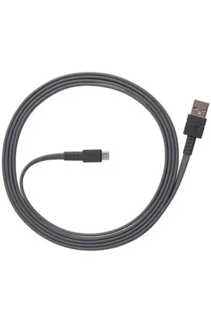 VENTEV Flat Usb-a To Micro-usb High Speed Tangle-free 6 Foot Cable - Gray