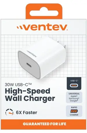 VENTEV 30w Ultrafast Usb-c Universal Wall Charger