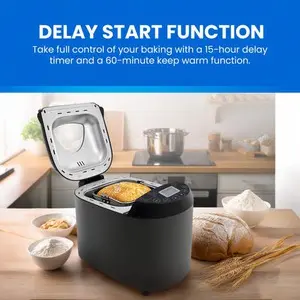 ELITE CUISINE Elite Ebm5316 2lb Programmable Bread Machine