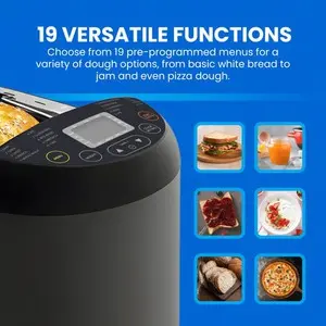 ELITE CUISINE Elite Ebm5316 2lb Programmable Bread Machine