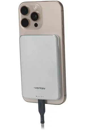 VENTEV 5k Mah Qi2 Wireless Ultrafast Portable Magnetic Battery